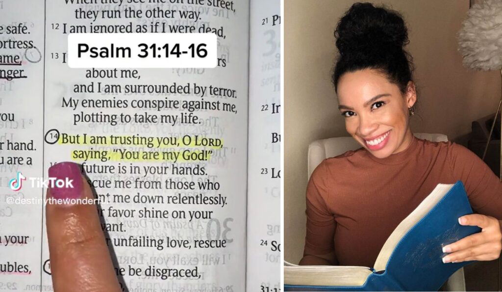 Influencer Destiny Albritton Reads the Bible to Millions on TikTok ...